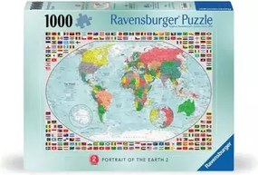 Ravensburger Mapa světa / 1000 dílků / od 14 let
