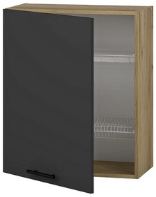 Horní skříňka Vento GC-60/72, dub kraft / antracit