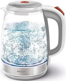 SENCOR SWK 20A80GY bílá / Rychlovarná konvice / 2200W / 2L