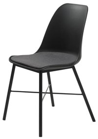 Designová židle Jeffery černá