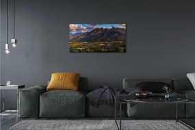 Obrazy na plátně Horské slunce 100x50 cm