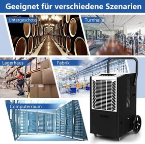 Costway 66 L/Den odvlhčovač s 24 H časovačem a automatickým odmrazováním