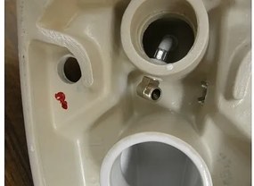 CREAVIT Y.Goller závěsné WC s integrovanou bidetovou tryskou, YG320