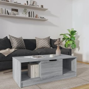 vidaXL Konferenční stolek 102 x 50 x 36 cm kompozitní dřevo [811349] Barva: šedá sonoma