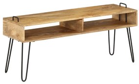 TV stolek z masivního mangovníkového dřeva 110 x 35 x 45 cm 246021