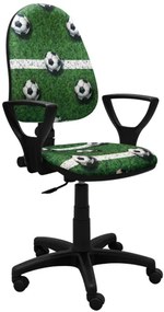 Artofis dětská židle Argo fotbal zelená