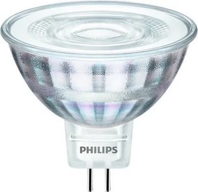 LED žárovka GU5,3 MR16 Philips 4,4 (35W) neutrální bílá (4000K), reflektor 12V 36°