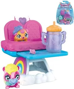 SPIN MASTER Herní set Hatchimals Alive / 2 zvířátka s jídelní židličko