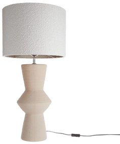 Butlers FREJA Stolní lampa 70 cm - béžová/bílá