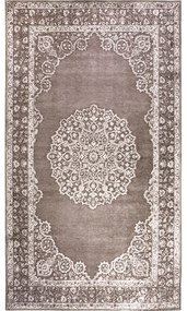 Béžový pratelný koberec běhoun 200x80 cm - Vitaus