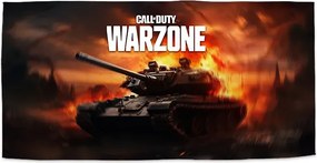 Sablio Ručník Call of Duty Warzone - tank - 30x50 cm