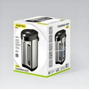 Maestro MR-081 nerez, černá / Rychlovarná konvice / 750 W / 4,5 l / re