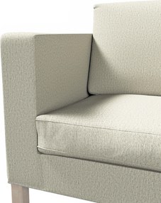 Potah na pohovku IKEA  Karlanda rozkládací, krátký barva béžová látka pletený vzor