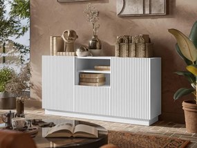 Komoda Ceroza 150 2D1SZ, Barva: bílá