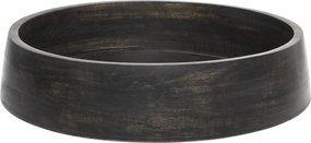 Dřevěný servírovací podnos z mangového dřeva Tours - Ø55 * 15 cm