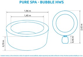 Marimex PureSpa Bubble HWS 11400217