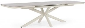 BIZZOTTO Rozkládací jídelní stůl PASCAL 200-260x100 cm světlý