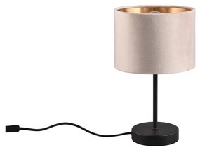 Černo-béžová stolní lampa (výška 33 cm) Julieta – Trio