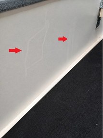Šedá čalouněná dvoulůžková postel s úložným prostorem s roštem 180x200 cm Thessa Bold Line - II. jakost – Bonami Selection
