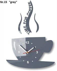 Nástěnné hodiny Time for coffee