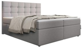Čalouněná postel boxspring PALMA + vrchní matrace, 160x200, inari 22