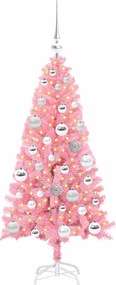 Vánoční stromeček Růžová 120 cm PVC 3396412