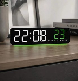 JVD Digitální budík do sítě s teploměrem a angličtinou JVD SB111.2