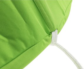 Závěsné houpací křeslo, zelená, KLORIN NEW BIG SIZE CACOON HAMMOCK