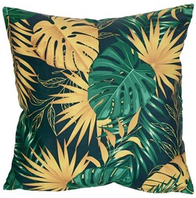 Forbyt Design návlek, Monstera a palmový list, 40 x 40 cm