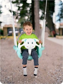 Houpací kbelík s medvědem 3v1 Ricokids tyrkysový