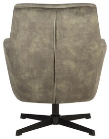 LABEL51 Sametové křeslo TOBY zelené CM-55.001