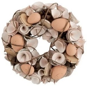 Velikonoční věnec s vajíčky Eggs - Ø 24*8 cm