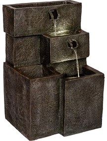 STILISTA Zahradní fontána Vodní schůdky, 48 x 42 x 76 cm