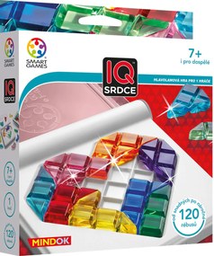 MINDOK HRA Smart IQ Srdce 120 rébusů hlavolamy mn556