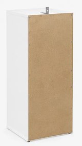skříňka na boty, botník, 5 polic, dřevo, 72x36x32 cm, bílá, Dekorino BB20260069