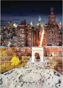 GALISON Puzzle Washington Square Park ve dne v noci / 1000 dílků / 50,