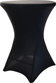 AKCE! Bistro stolek koktejlový 60 cm s ubrusem ZDARMA Barva ubrusu: ČERNÁ / BLACK