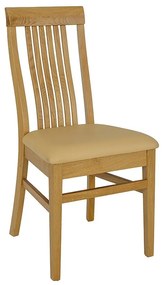 Drewmax Jídelní židle KT379 masiv dub třešeň Atos 111