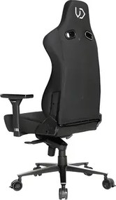 ULTRADESK Herní křeslo Throne černá / textil / 4D področky / 140 kg /