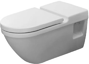 Duravit Starck 3 - Závěsné WC, bezbariérové, s WonderGliss, bílá 22030900001