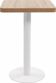 Bistro stolek světle hnědý 50 x 50 cm MDF 286426