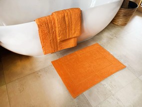 Koupelnová předložka froté 50x70 - Comfort - Oranžová