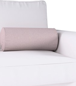 Válečkový polštář se sklady barva růžová látka pletený vzor