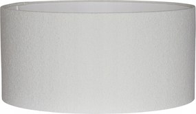 Stínidlo na stojací lampu Závěsný válec 40/20 cm E27 Bílý Boucle Venosa