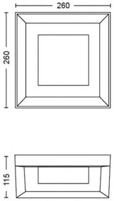Philips 17438/30/P7 - LED RGB Venkovní svítidlo Hue ECONIC LED/15W/230V IP44
