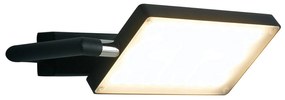 LED nástěnné světlo Book, černé