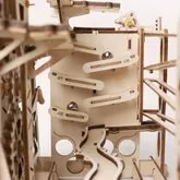 Robotime 3D dřevěné mechanické puzzle Kuličková dráha Marble Explorer 260 ks