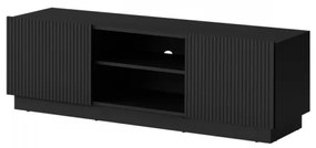 TV stolek/skříňka Ceroza 150 2D, Barva: černá