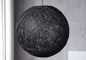 Noble Home Závěsné svítidlo CORONA XL, 60 cm, černá