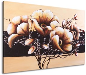 Gario Ručně malovaný obraz Důstojné máky Rozměry: 120 x 80 cm